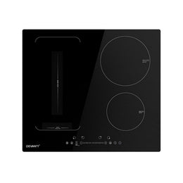 Devanti 60cm Induction Cooktop 4-Zone Electric Black