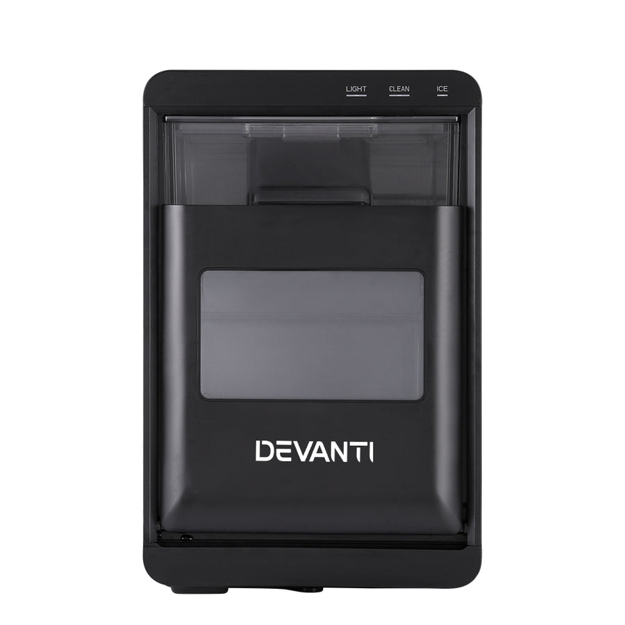 Devanti Ice Maker Machine 20kg Chewable Nugget Ice Countertop w/Self C