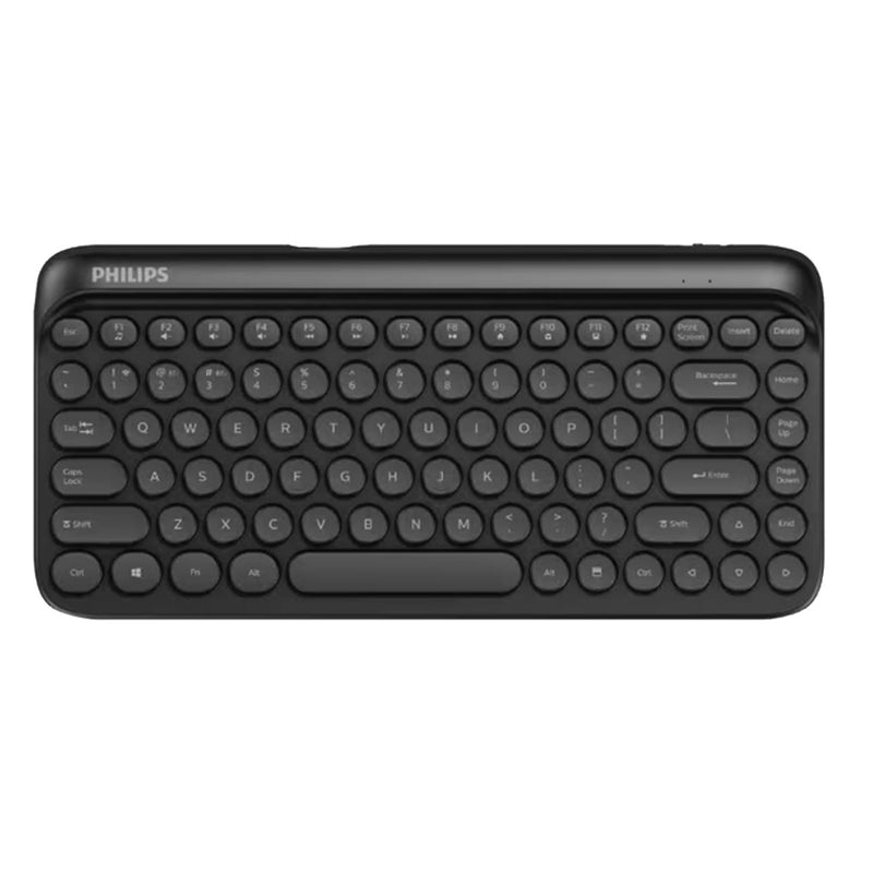 Philips Wireless Compact Keyboard BT 2.4Ghz Bluetooth Multi Device SPK