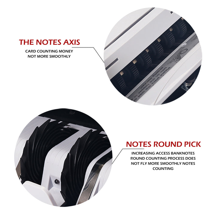 Australian currency notes Cash counter machine + Quantity digital disp