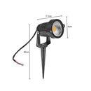 10PCS 12V LED Waterproof Outdoor Garden Spotlights Landscape Light Flo