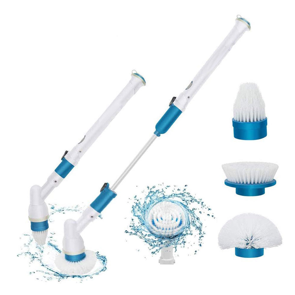 Electric Cordless Spin Scrubber Super Power Scrubber Turbo Scrub Clean