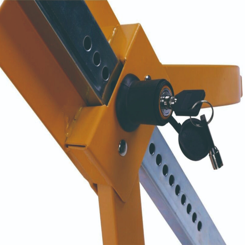 Heavy Duty Wheel Lock Clamp Anti-theft Vehicle Caravan Security 13''-1