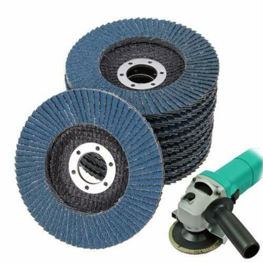 20 PCS 80 Grit Grinding Wheel 5'' 125MM Angle Grinder Flap Sanding Dis