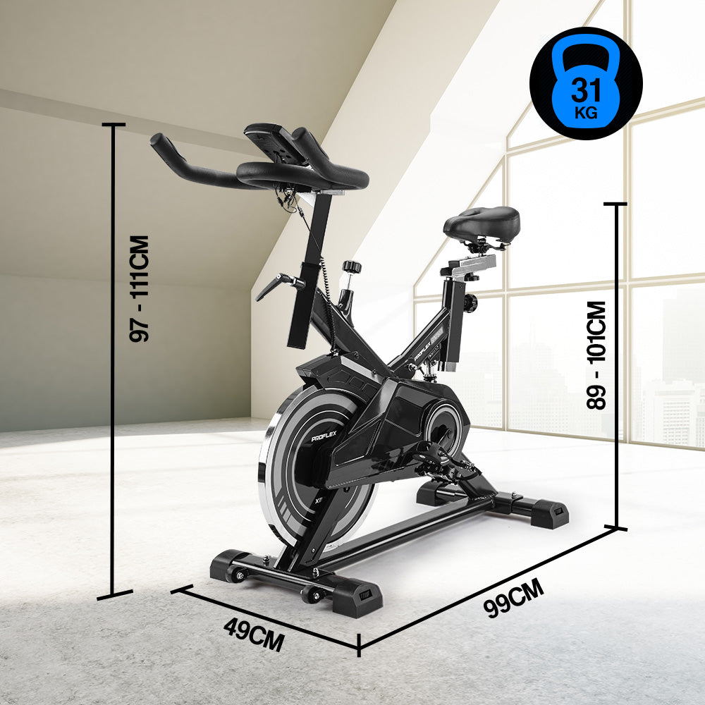 SPN750 II Commercial Spin Bike Flywheel Grey
