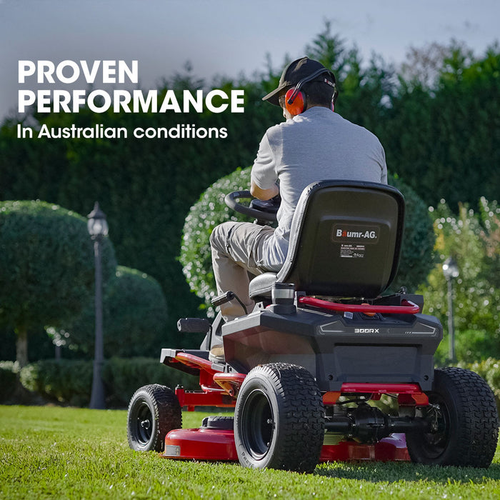 300RX 30" Electric Ride-On Lawn Mower Brushless 48V