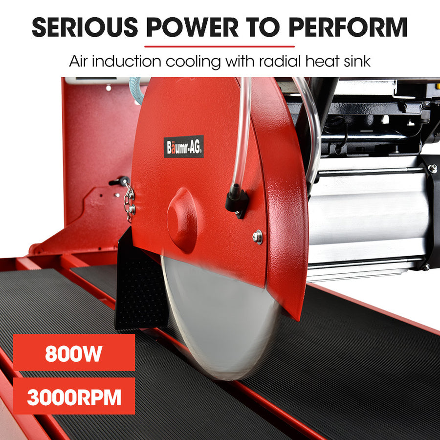 BTS210 720mm Electric Tile Saw Cutter 800W Wet Cut with Extension Tabl