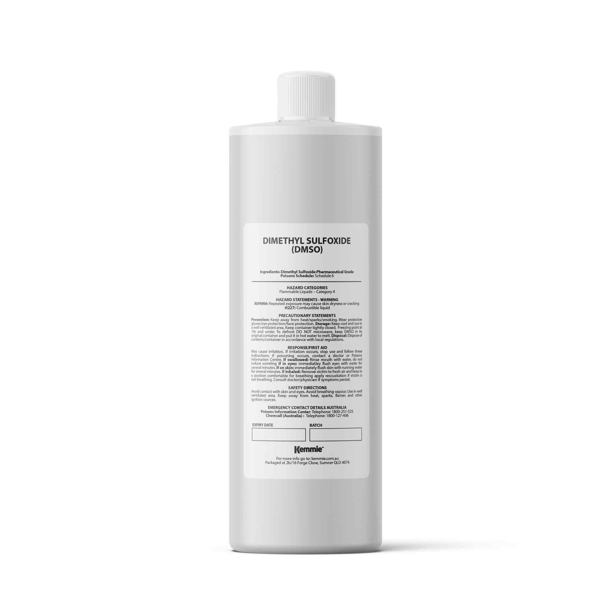 250ml DMSO Liquid Dimethyl Sulfoxide 99.9% Pure Pharmaceutical Grade S