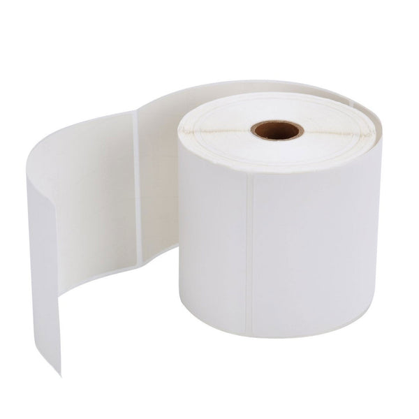 1 Roll x 400 Label Stickers 102x150mm - Direct Thermal White Shipping