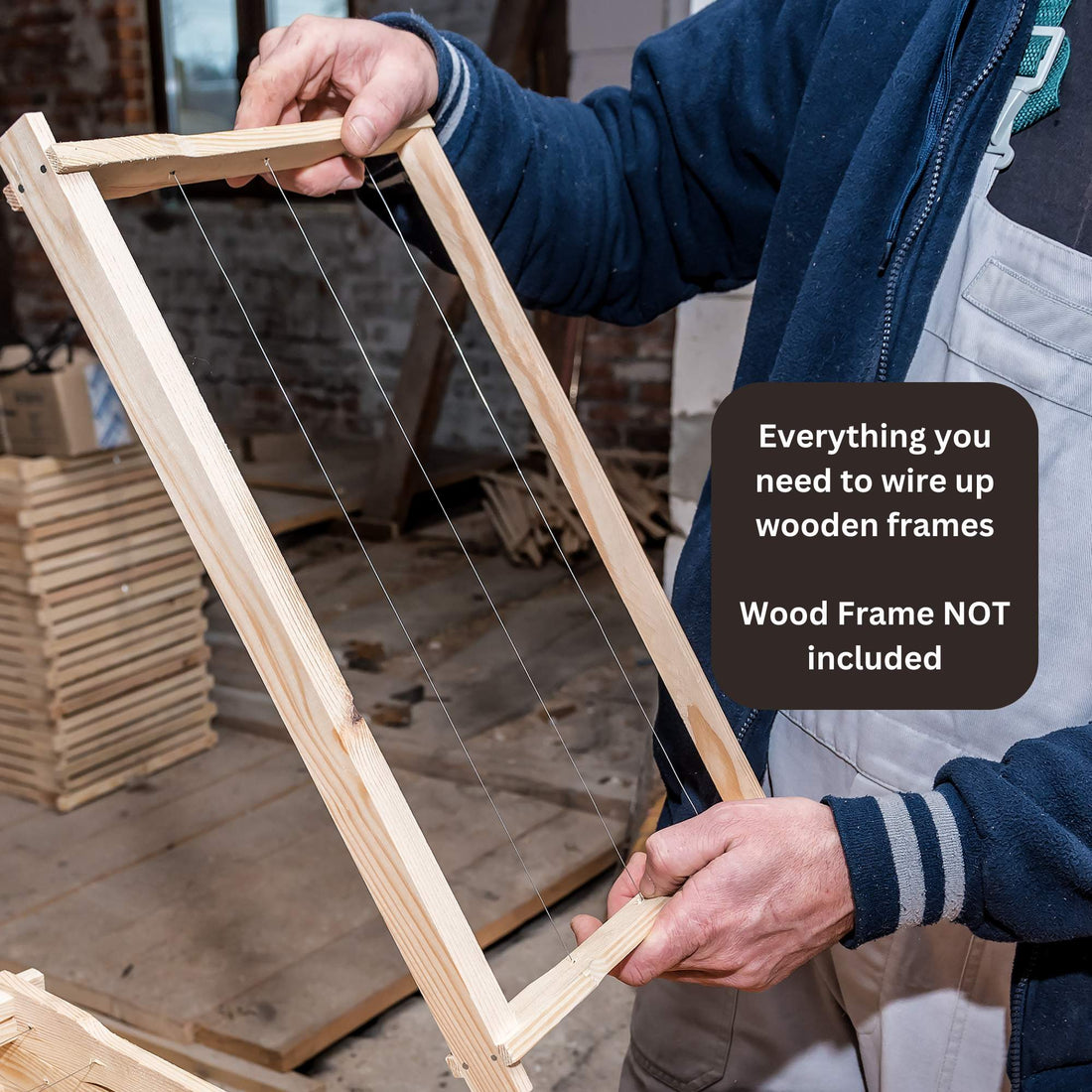 Beekeeping Kit - Wiring Board + 500g Wire + Crimper + 1000 Bee Frame E