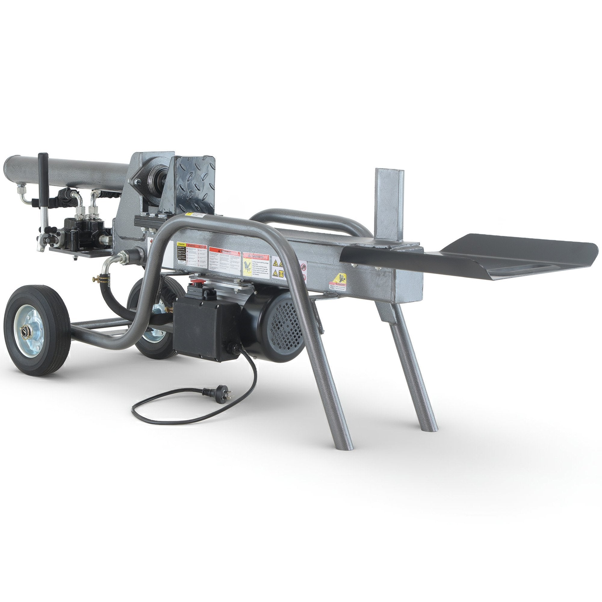 Yukon 12 Tonne Electric Hydraulic Log Splitter Heavy-Duty Firewood Spl