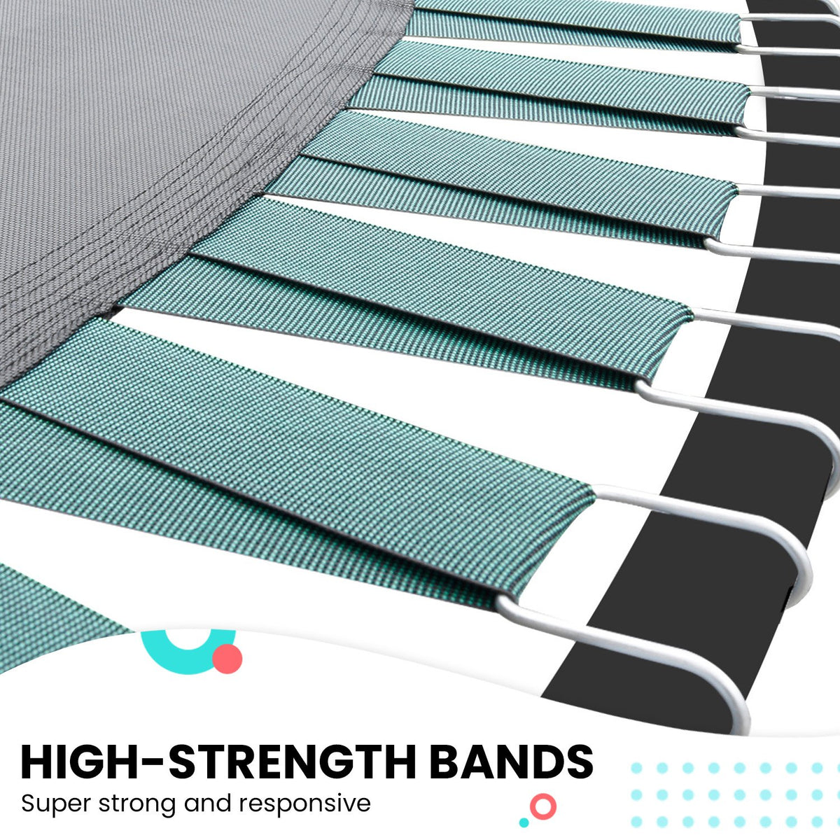 Kahuna Twister 14ft Springless Trampoline Kids Outdoor Safety Net