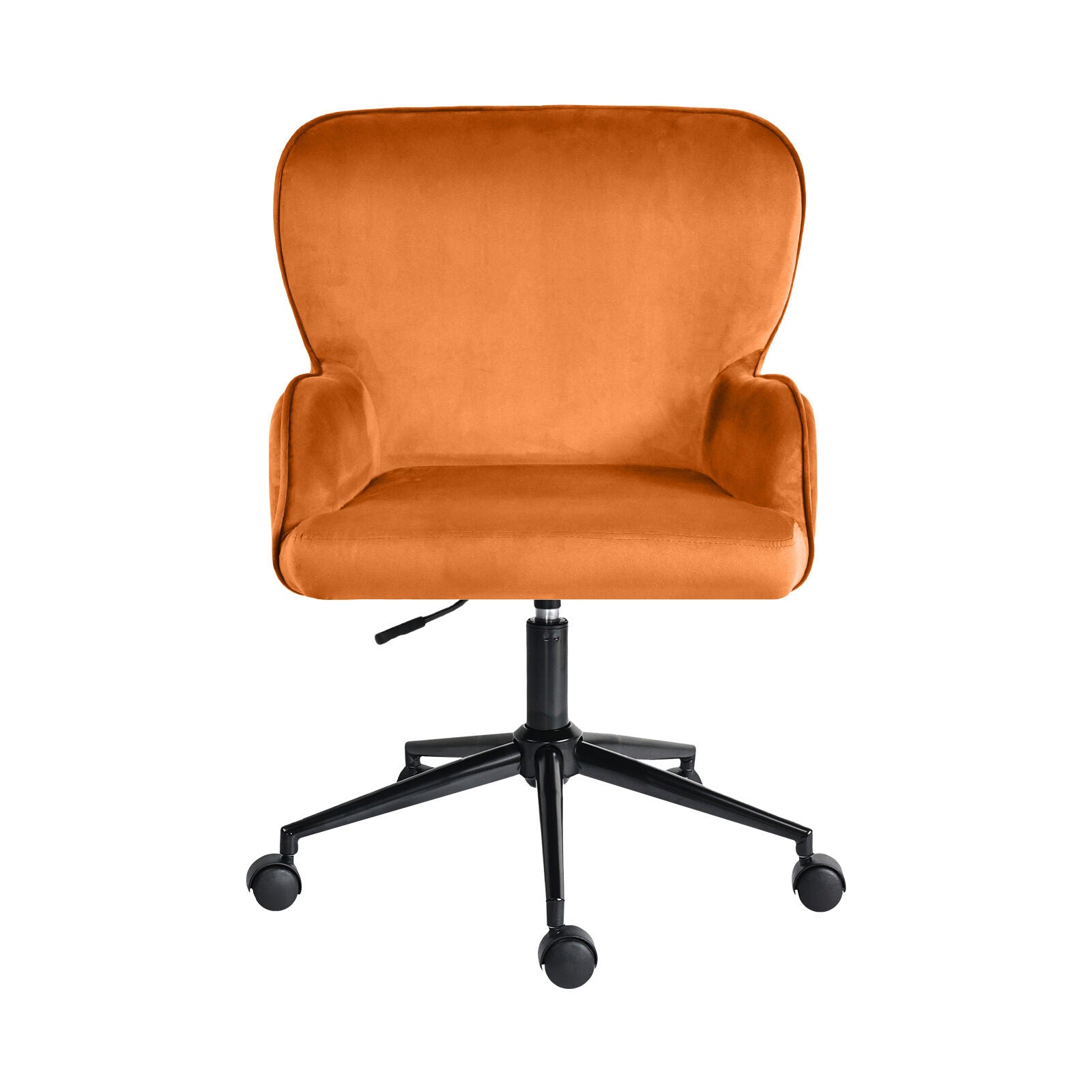 Desk Armchair - Home Office Swivel Chair Adjustable Height Seat PLUME