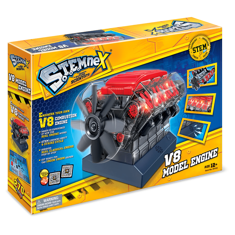 Stemnex Amazing V8 Model Engine STEM Toy Build Your Own Educational Co