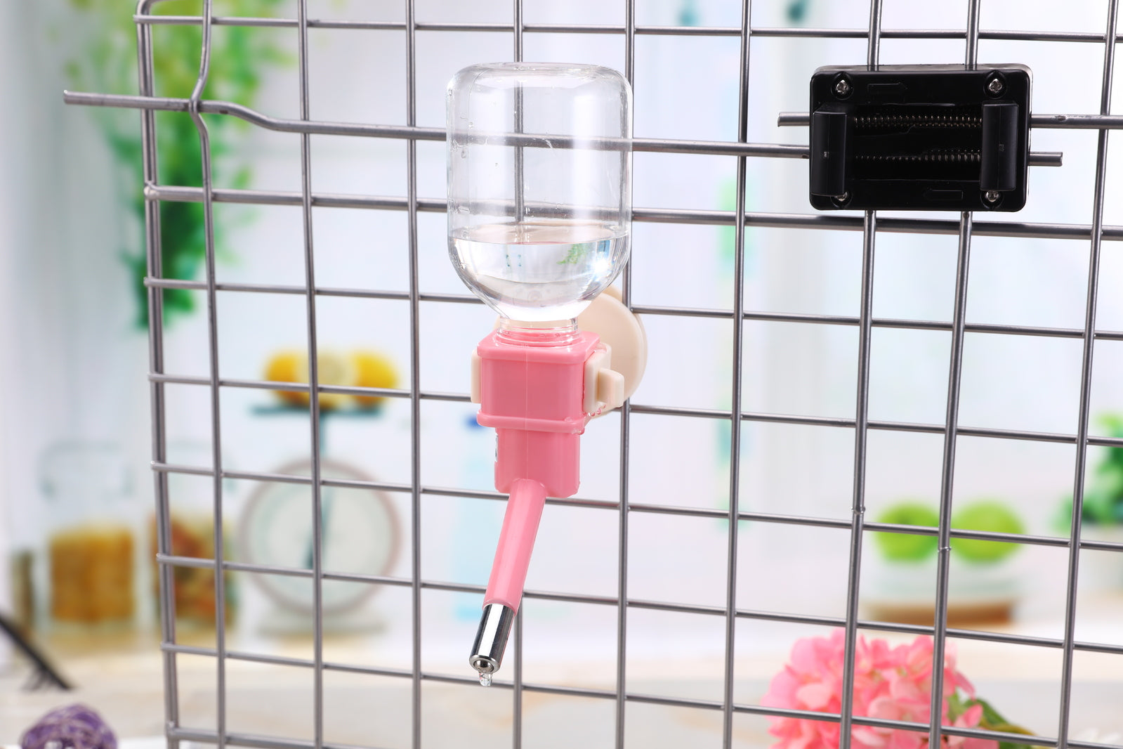 YES4PETS 2 x Pet Hanging Water Bottle No Drip Water Dispenser Rabbit D
