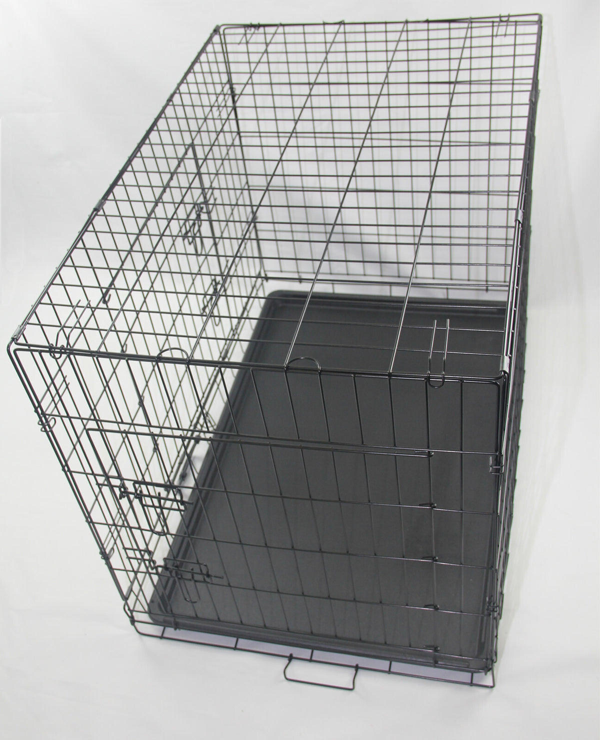 30' Portable Foldable Dog Cat Rabbit Collapsible Crate Pet Cage with B
