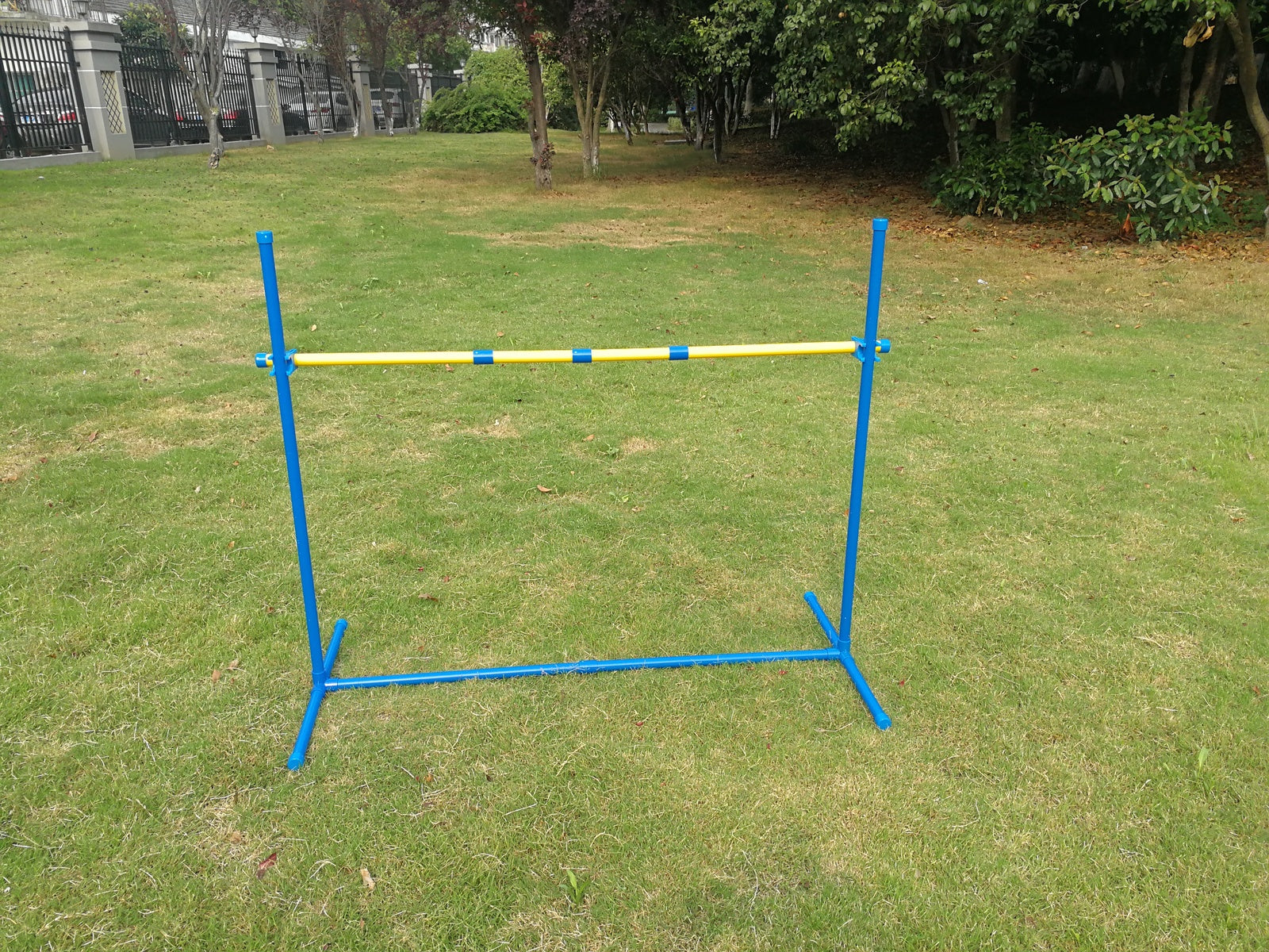 YES4PETS 4 x Portable Dog Puppy Training Practice Jump Bar Poles Agili