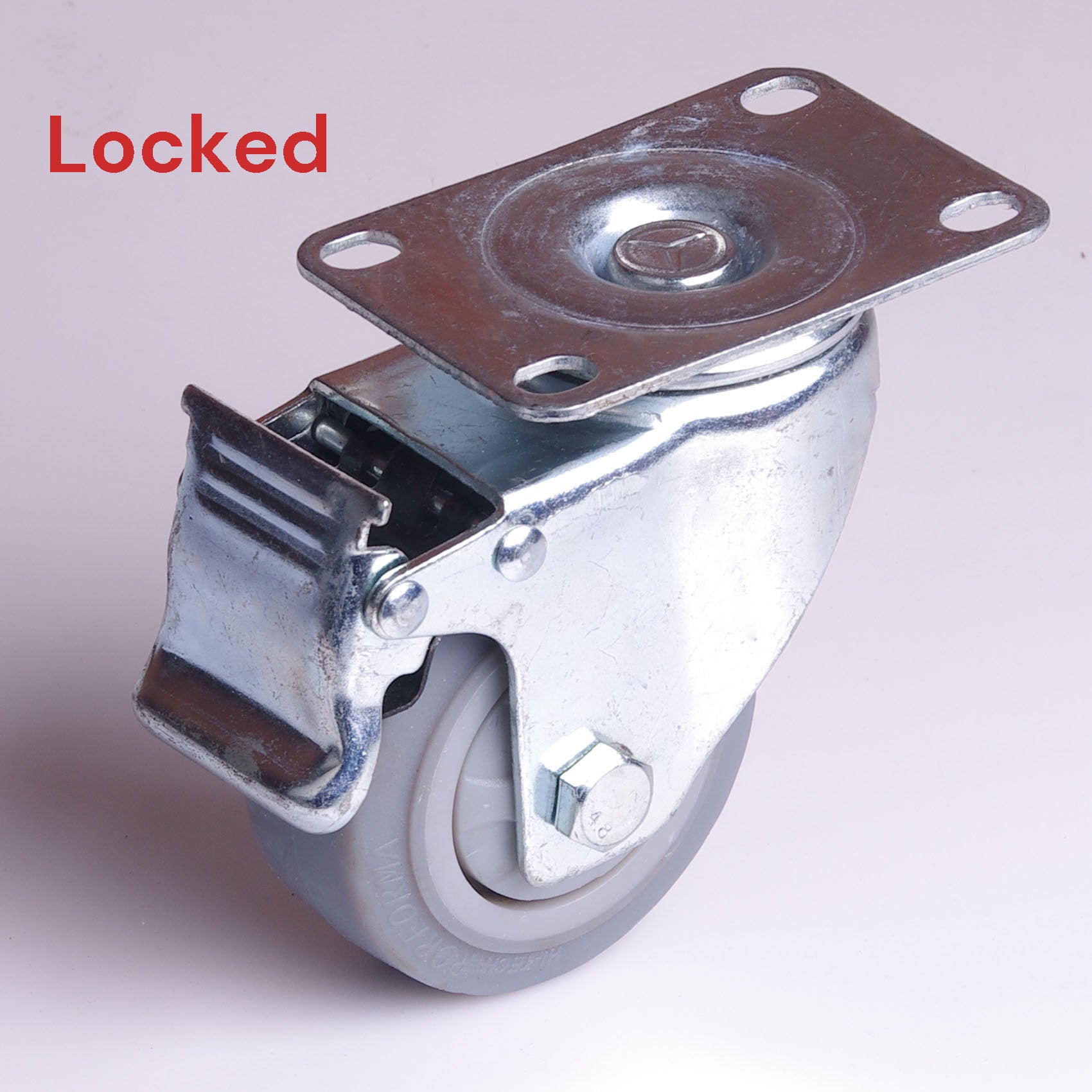 4 inch Heavy Duty Caster Wheels Swivel with Brake Locking Casters Cast