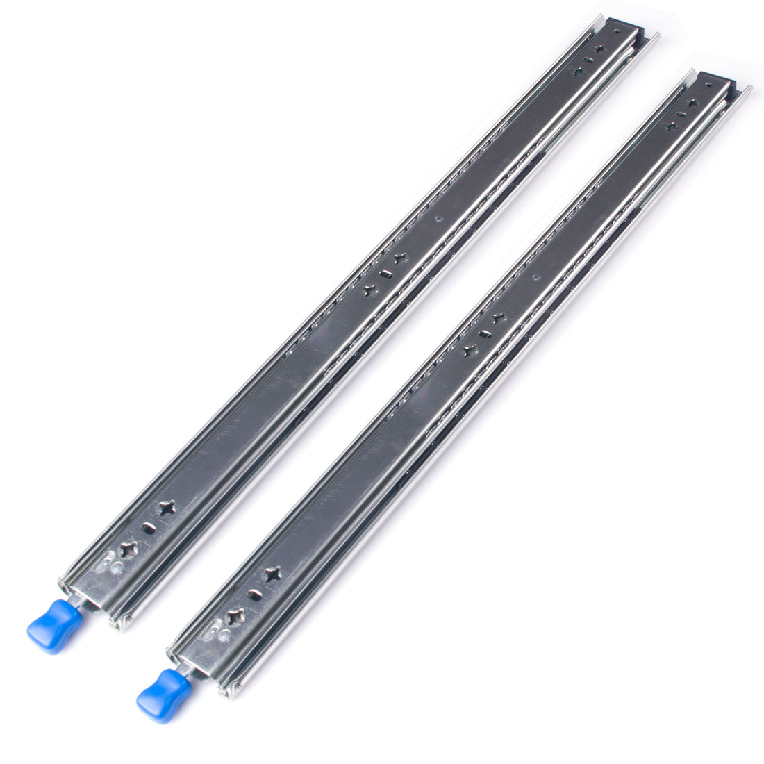 26in Pair 150KG Heavy Duty Drawer Slides Rails Runners Locking Ball Be