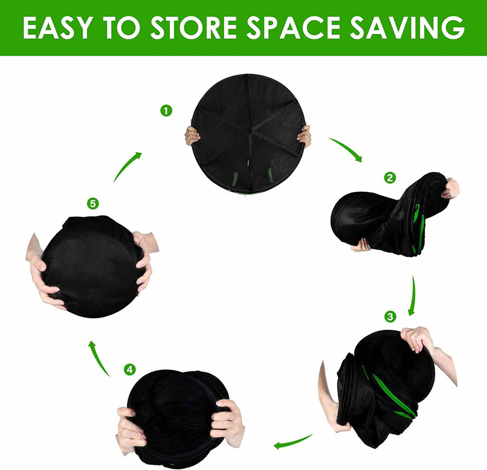 8-Layer 162cm Foldable Herb Vegetable Fruit Drying Dehydrating Rack Me