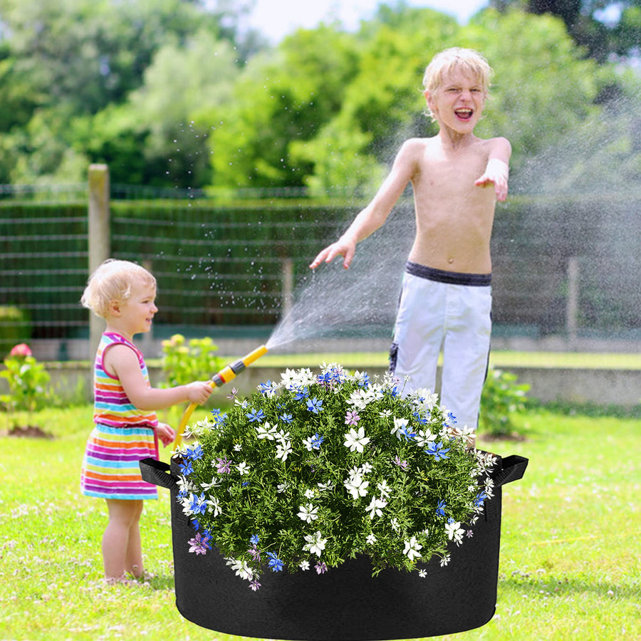 1 Pack 200 Gallon 125cm 60cm Grow Bag Heavy Duty Thickened Plant Pots