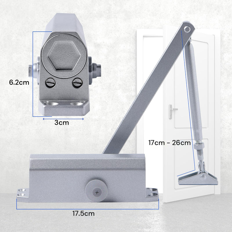 Auto Commercial Door Closers Hydraulic Door Closer for Home Commercial