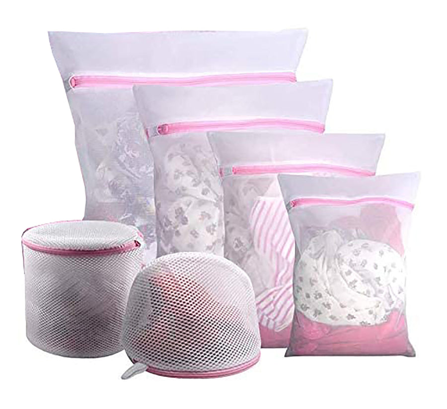 Washing Bag Pack Set Of 6 Laundry Bags Mesh Lingerie Delicate clothes