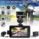 3inch LCD HD Dual Camera Motorcycle DVR Video Driving Recorder With 32