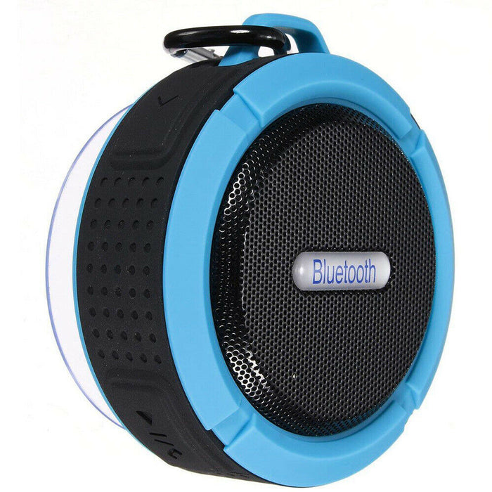 Portable Waterproof Wireless Mini Bluetooth Music Speaker Blue