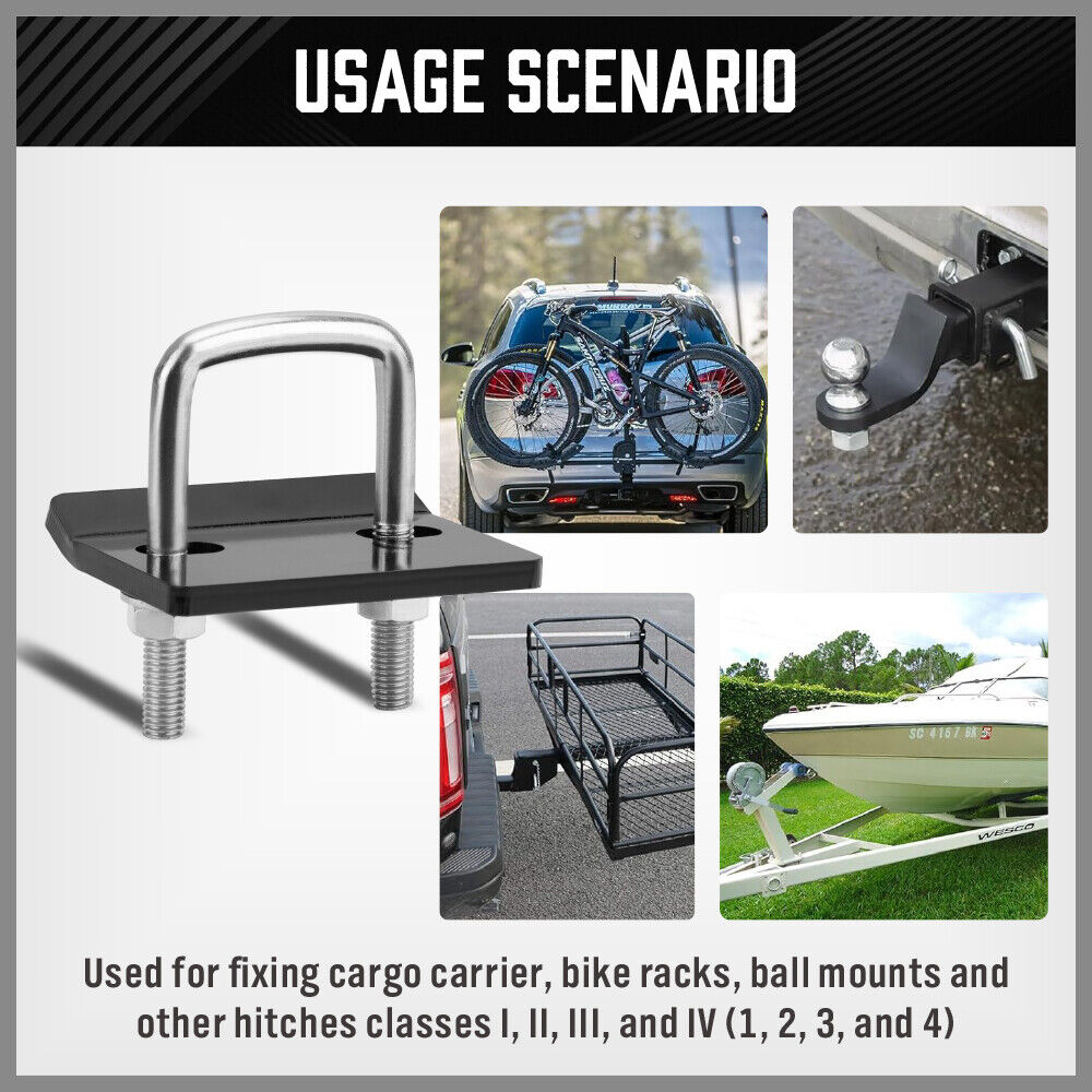 Anti Rattle Tow Bar Hitch Tongue Stabilizer Tightener Bracket Caravan