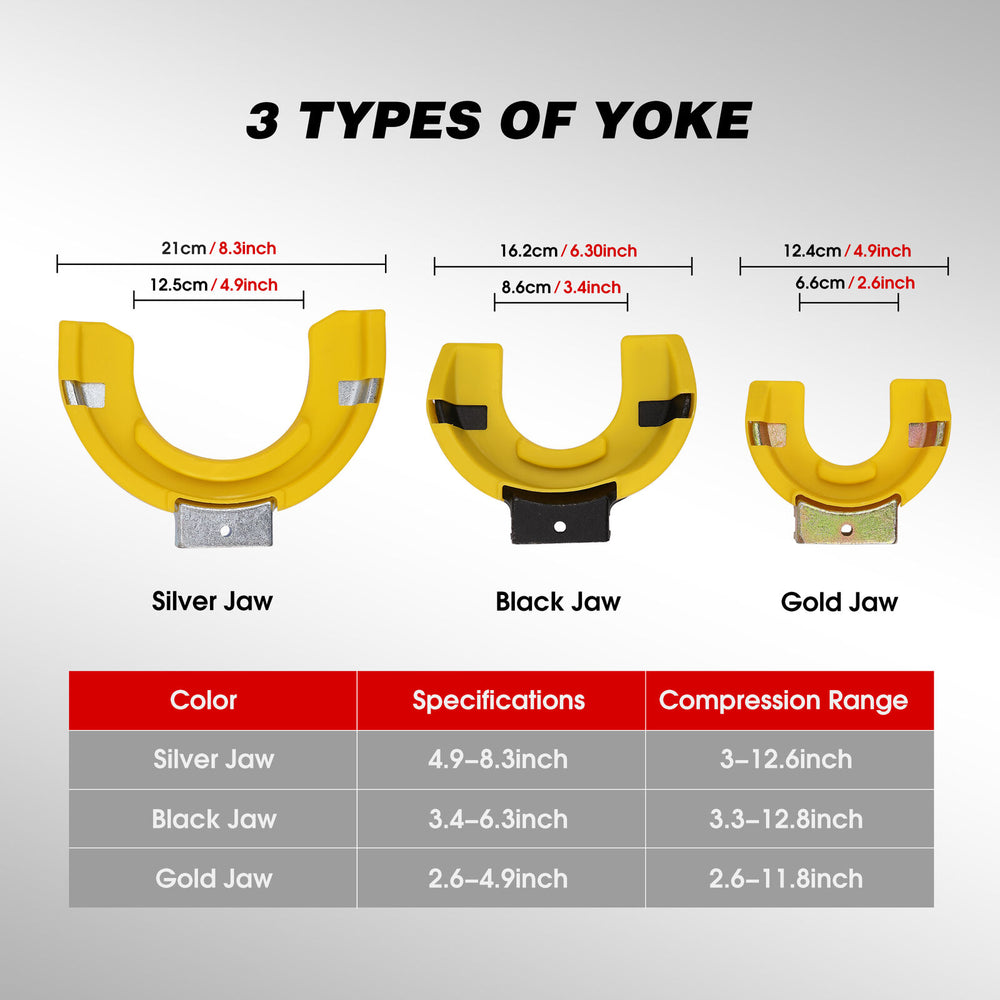 HORUSDY 4500Kg Macpherson Strut Coil Spring Compressor Dumper Extracto