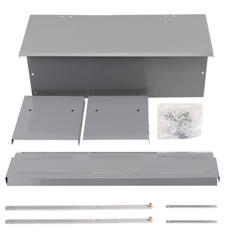 5KG 7.5L Garden Farm Automatic Food Storage Box Stand Chicken Feeder P