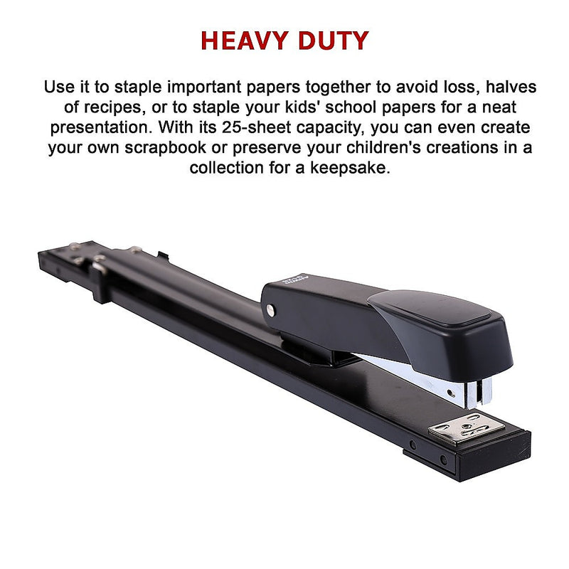 A4 A3 Long Arm Personal Office Stapler 25 sheets CAP 1000 staples incl