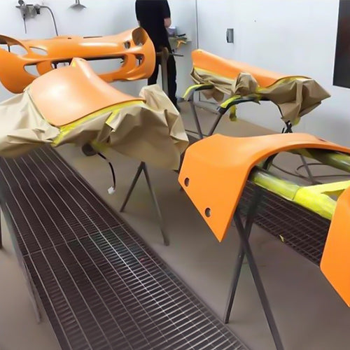 Fender Work Bench Panel Stand Curved Legs Panel Repair Beating Spray P