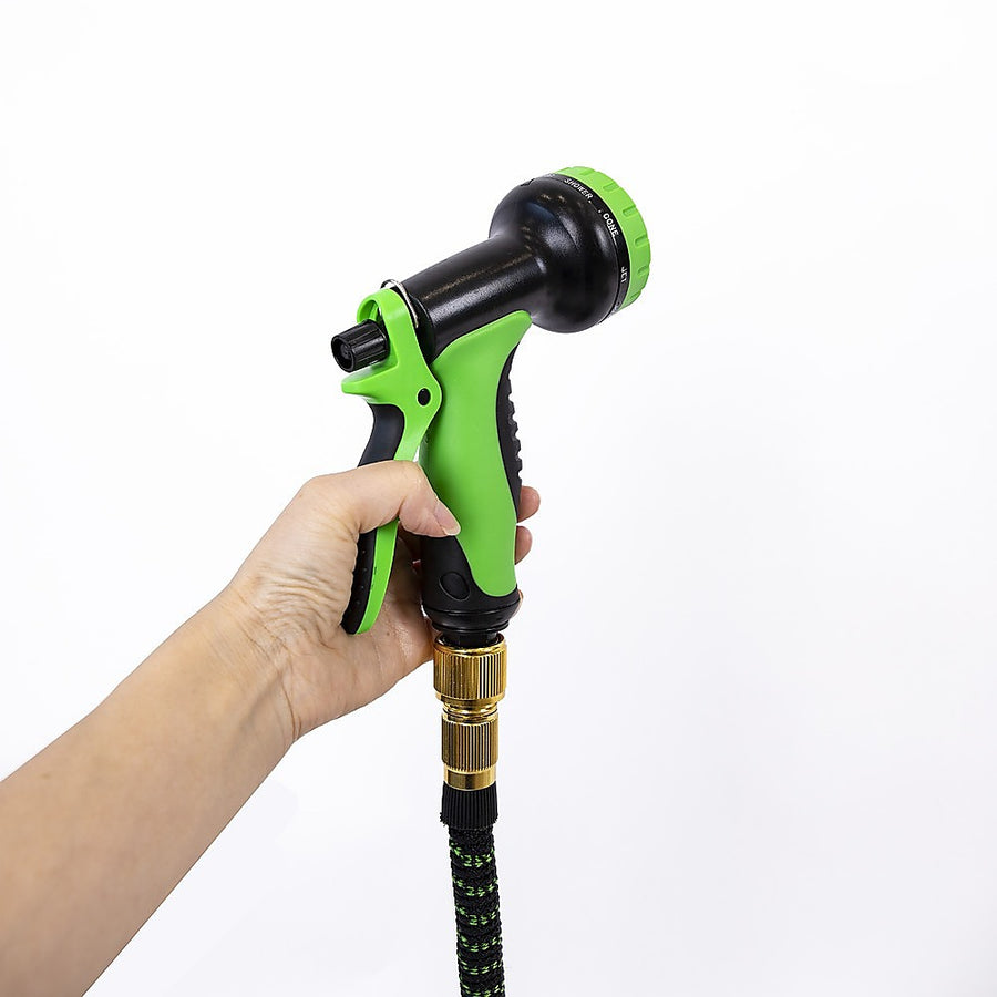 30m Garden Hose Strong Heavy Duty Expandable Flexible Hose Water Spray
