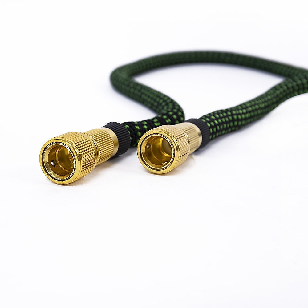 30m Garden Hose Strong Heavy Duty Expandable Flexible Hose Water Spray
