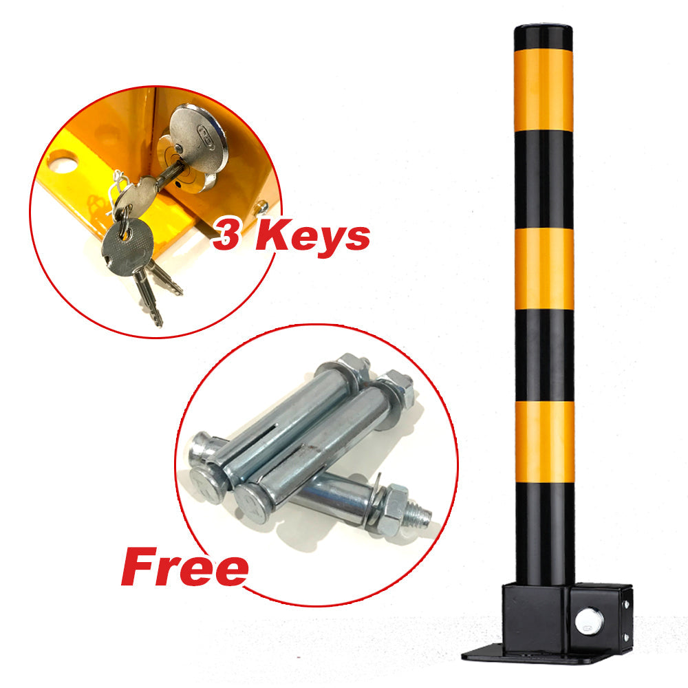 Fold Down Vehicle Security Car Parking Lock Safety Barrier Bollard Loc