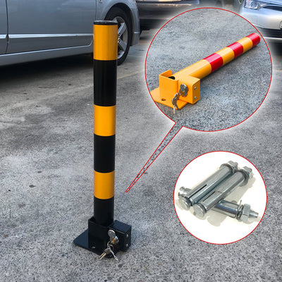 Fold Down Vehicle Security Car Parking Lock Safety Barrier Bollard Loc