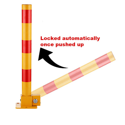 Fold Down Vehicle Security Car Parking Lock Safety Barrier Bollard Loc