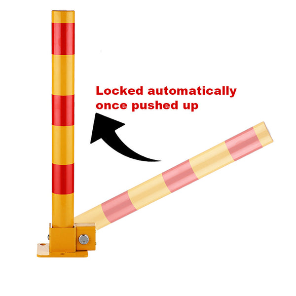 Fold Down Vehicle Security Car Parking Lock Safety Barrier Bollard Loc
