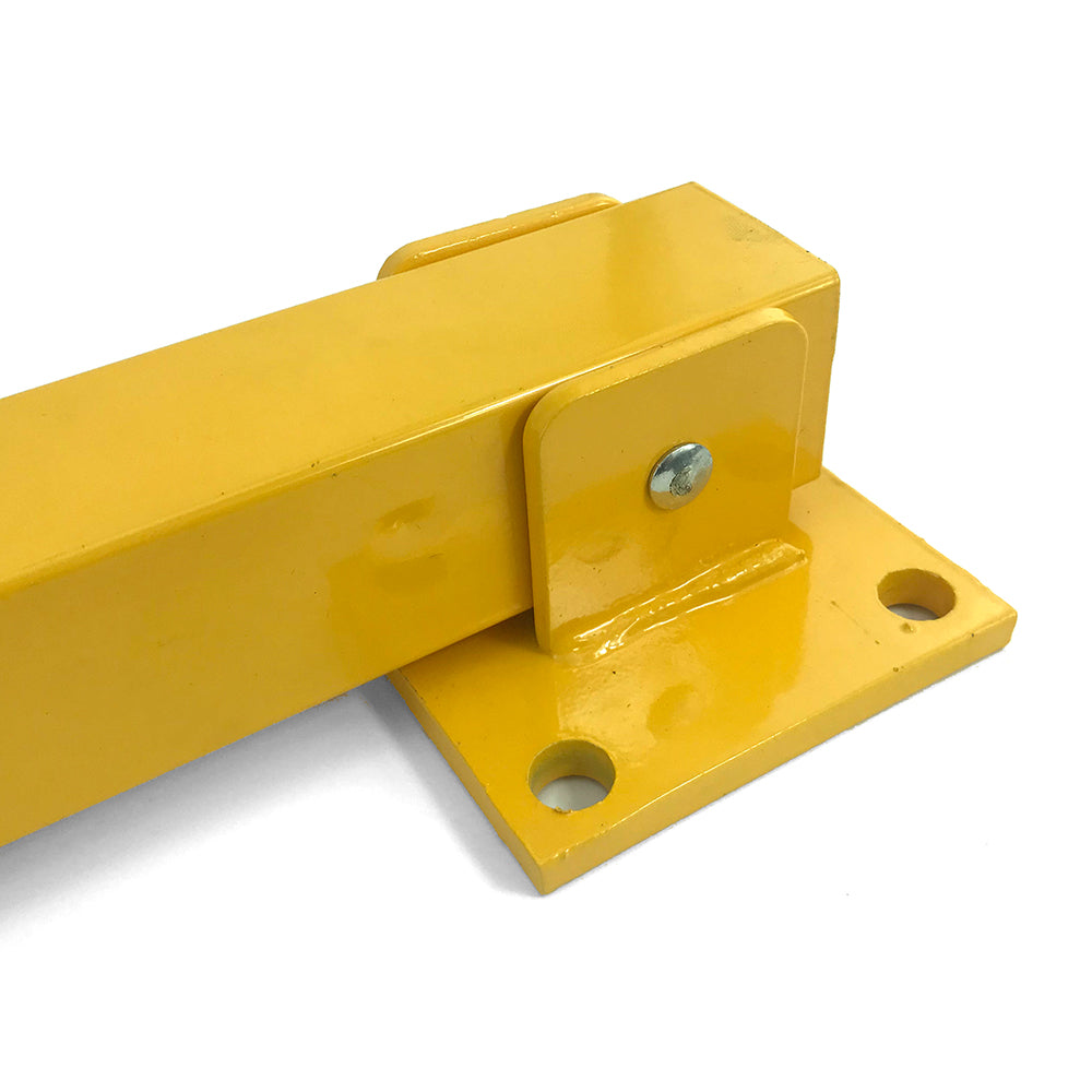 Square Heavy Duty Fold Down Security Parking Post Lock Safety Barrier