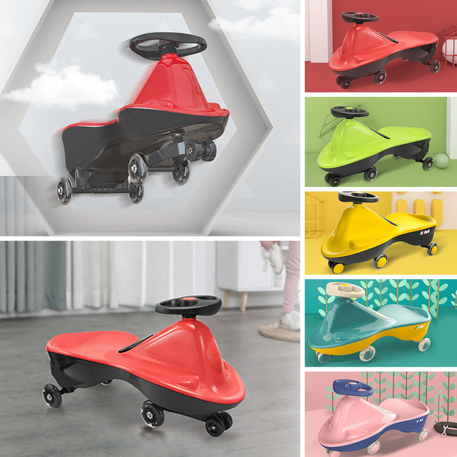 Red-Glide Walker Swing Car Twist Car Rind On Toy Italian Designer For