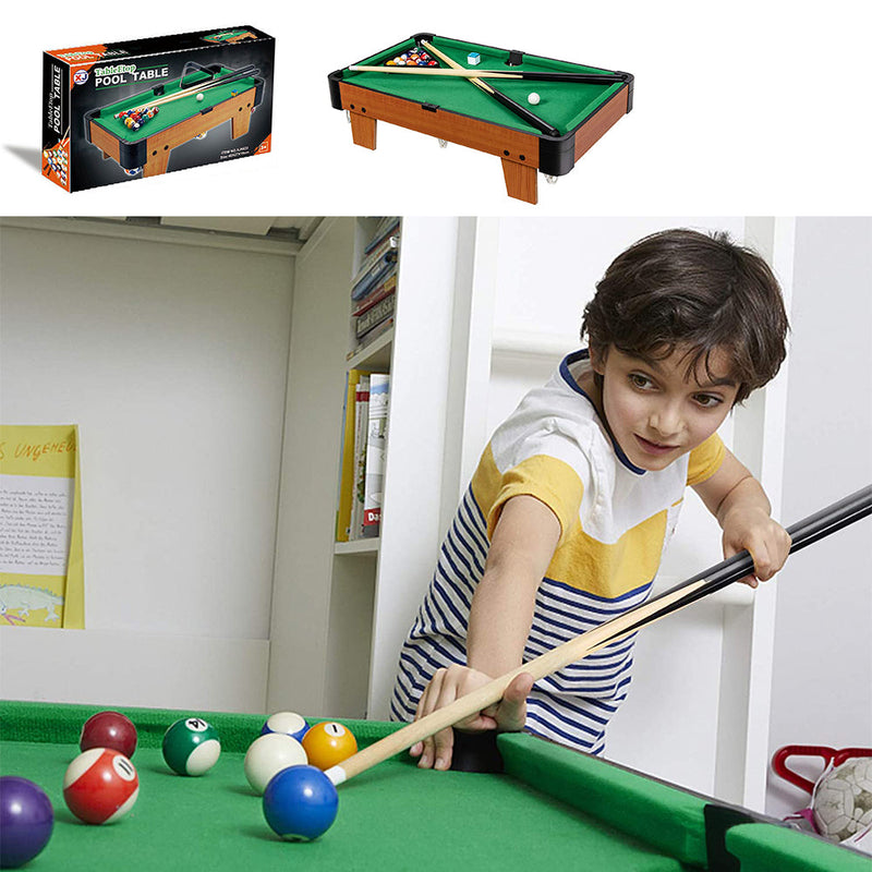 Wooden Mini Snooker Tables Billiards Game Pool Table Set Toy Extra Siz