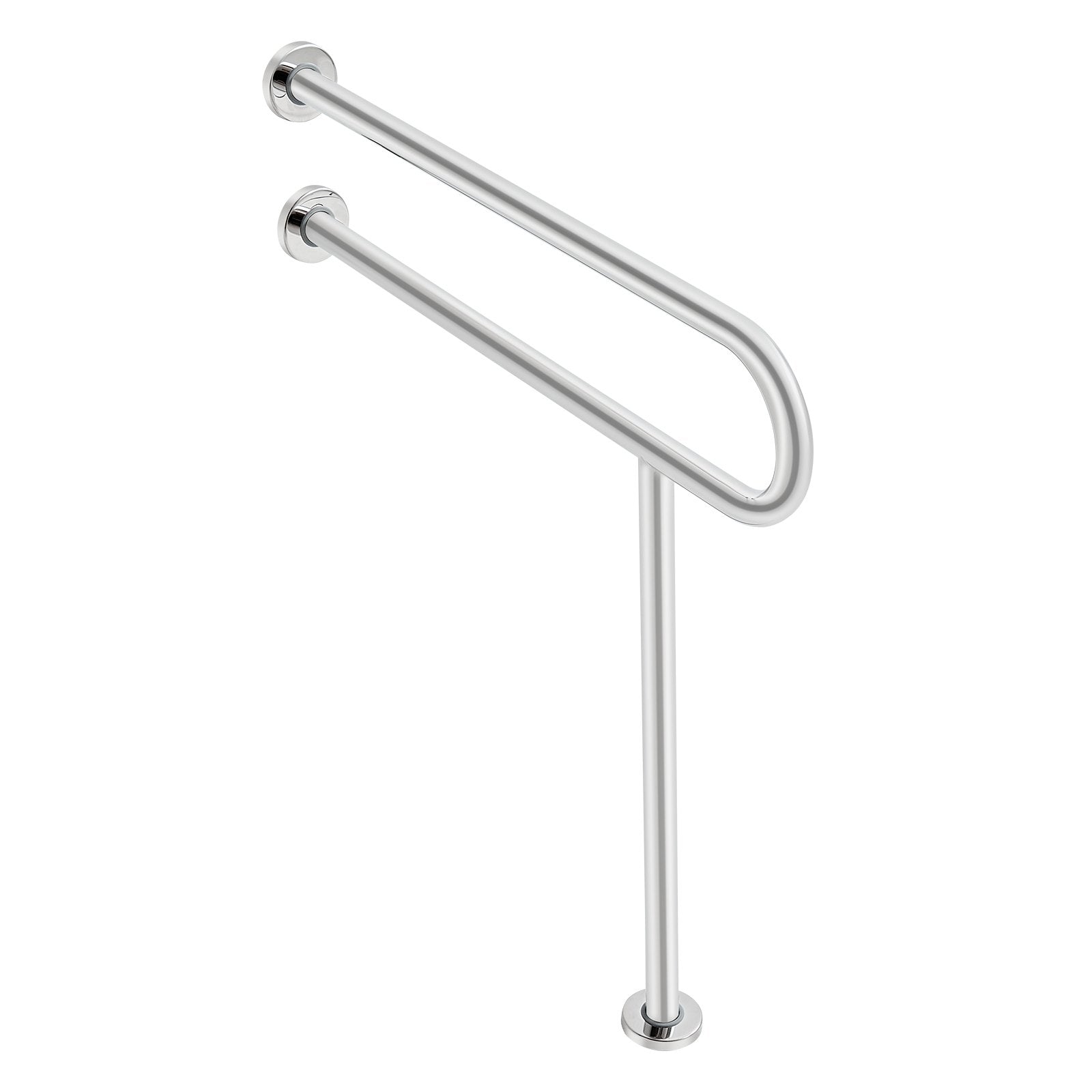 VEVOR Toilet Safety Rail, 80 cm U-Shaped Handicap Grab Bar, 304 Stainl