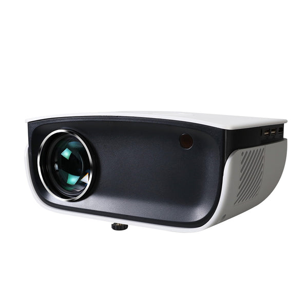 Devanti Portable Mini Video Projector 1080P Wifi Home Theater HDMI Whi