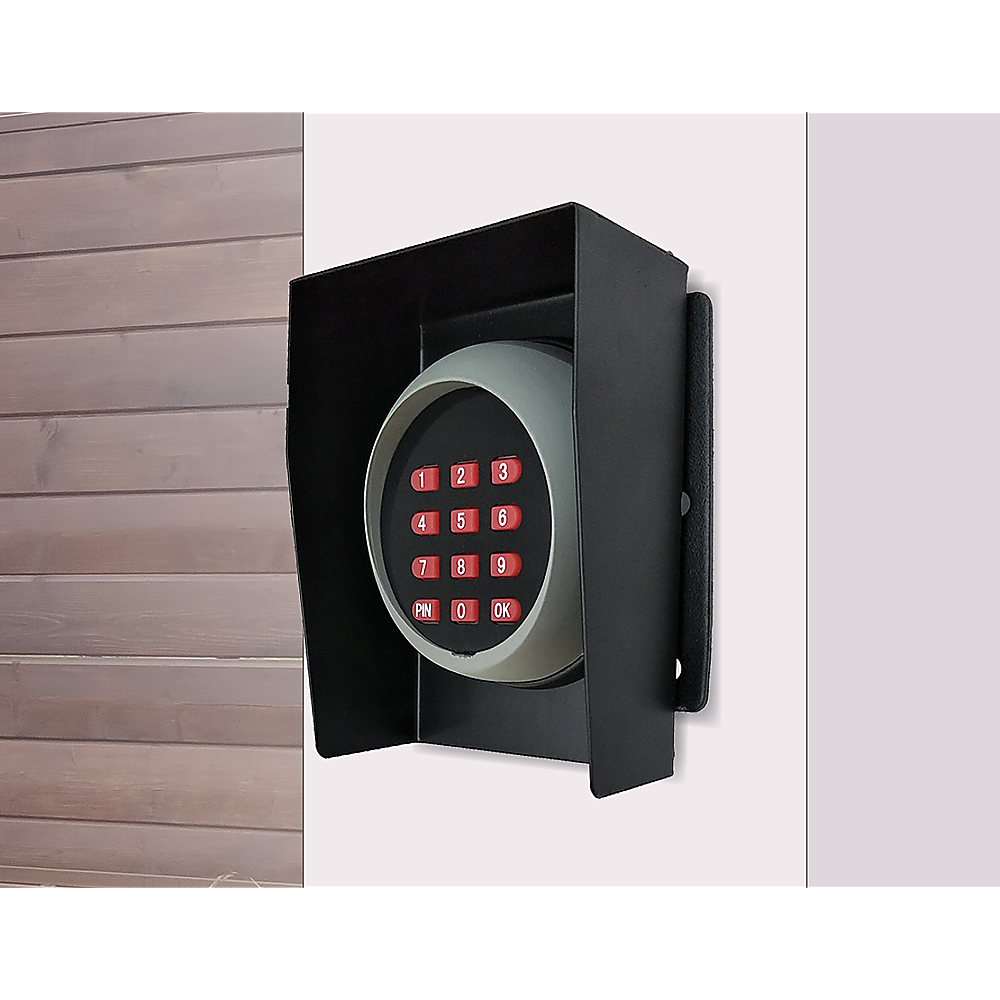Weatherproof Wireless Gate Keypad Entry with Metal Casing