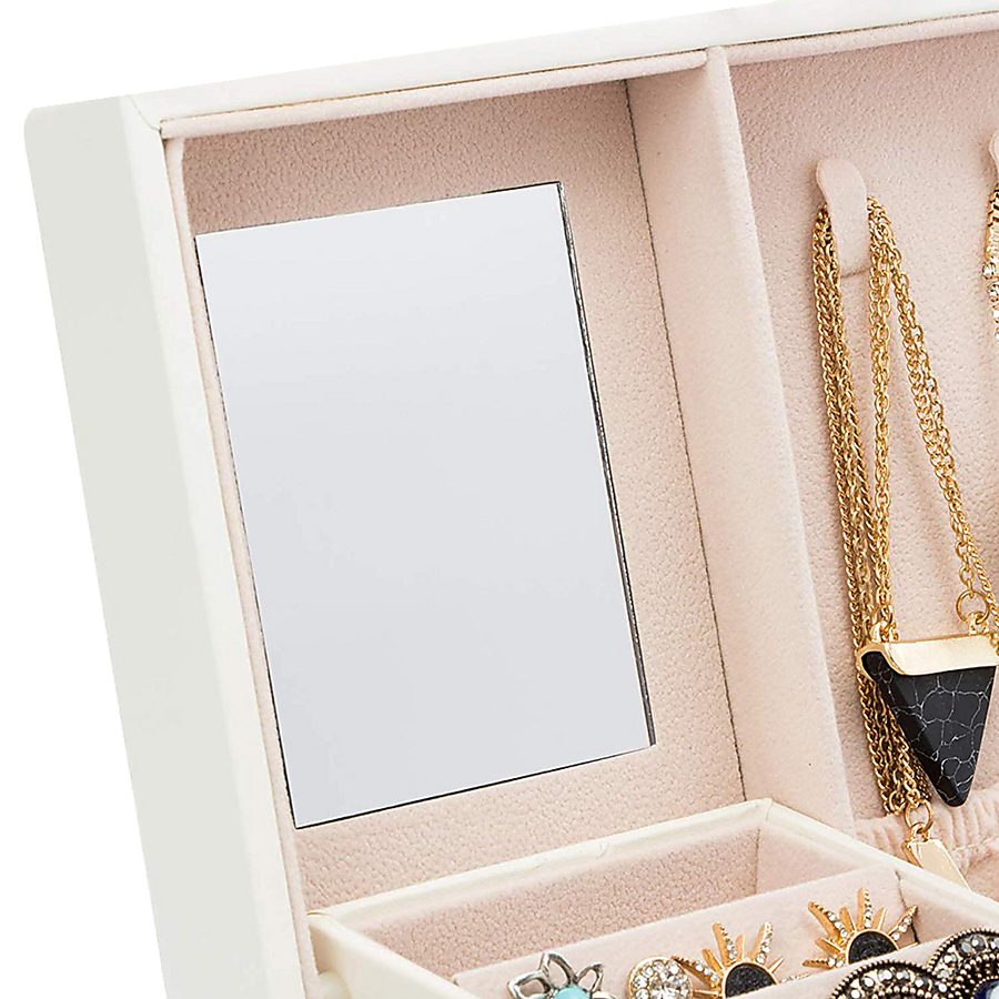 Jewellery Storage Box Girls Rings Necklaces Display Organiser Storage