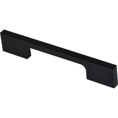5 x 96mm Kitchen Handle Cabinet Cupboard Door Drawer Handles square Bl