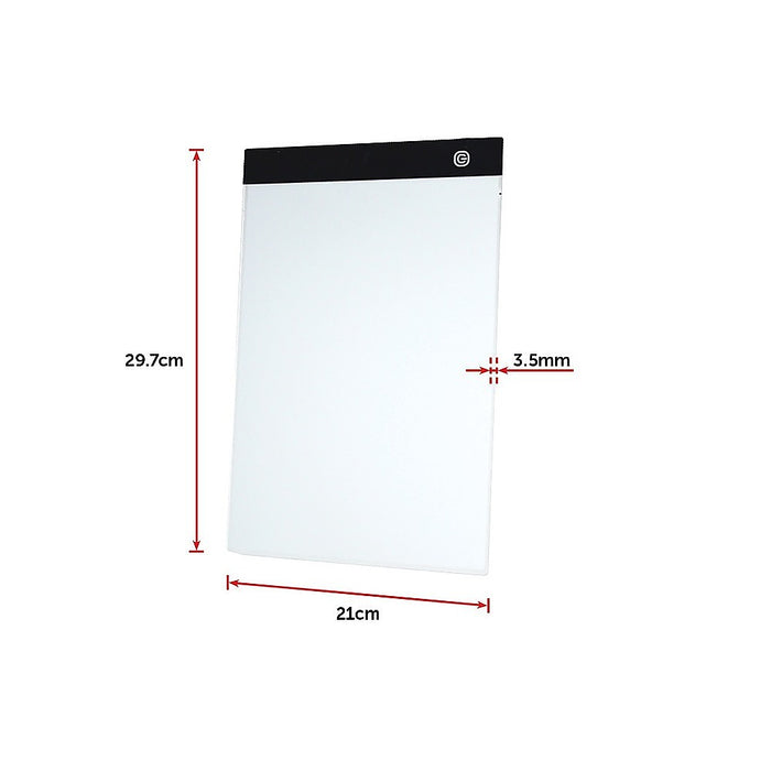A4 LED Light Box Tracing Board Art Design Stencil Tattoo Copy Drawing