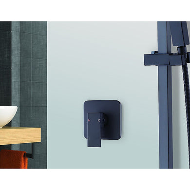 Shower Bath Mixer Tap Bathroom WATERMARK Approved - Electroplated Matt